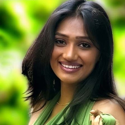 Actress Upeksha Swarnamali
